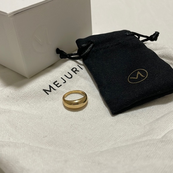 Mejuri | Jewelry | Mejuri Thin Dome Ring | Poshmark